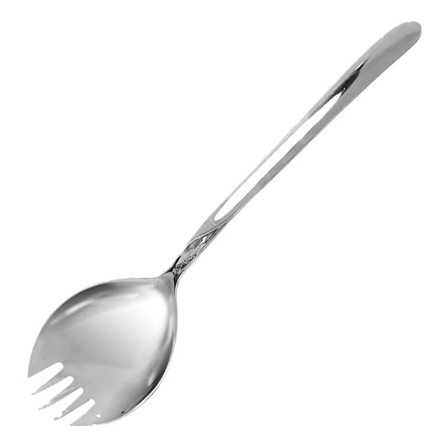 Spoon fork watermelon spoon with two teeth spoons thicken and eat salad ...