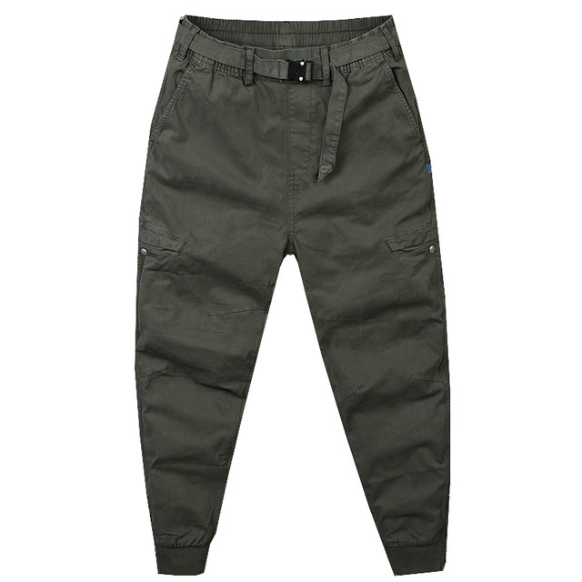 Gongtian foot pants men's 9 -point pants men's autumn and winter tide ...