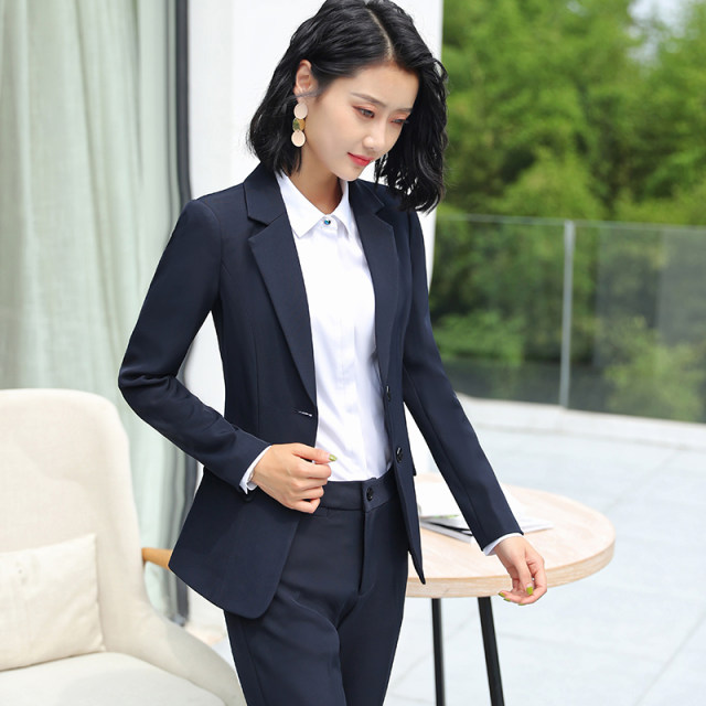 Professional set Women's formal style fashion fashion suits autumn and ...