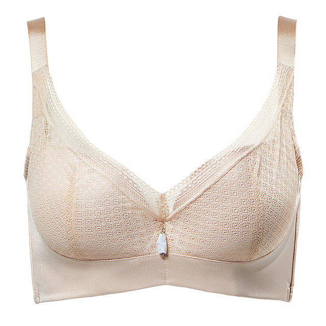 Beijiaren's genuine breathable thin mold cup sexy tone plastic bras ...