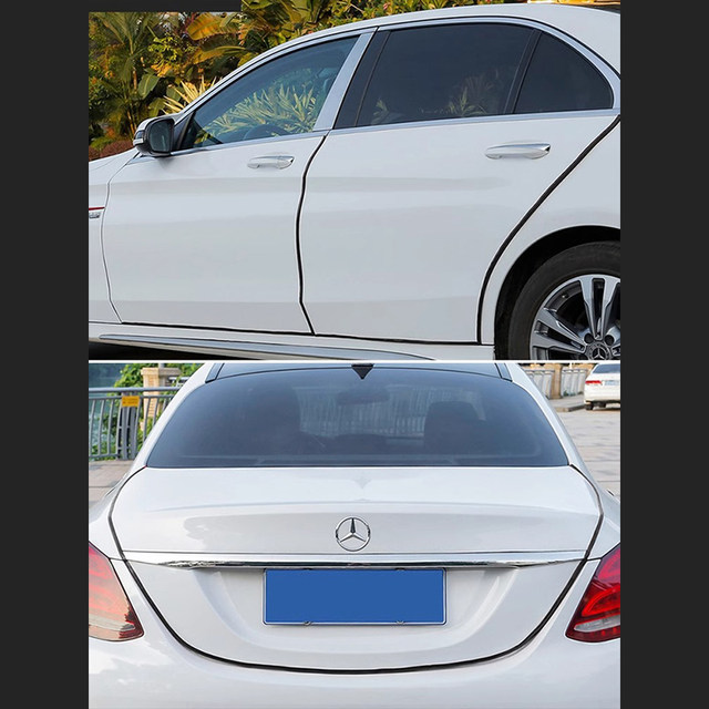 Automobile door anti-collision strip high-end door edge protection ...