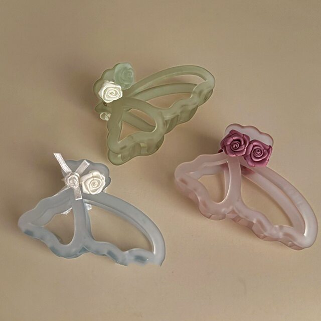 Between butterflies and roses, summer's super fairy acrylic flower ...
