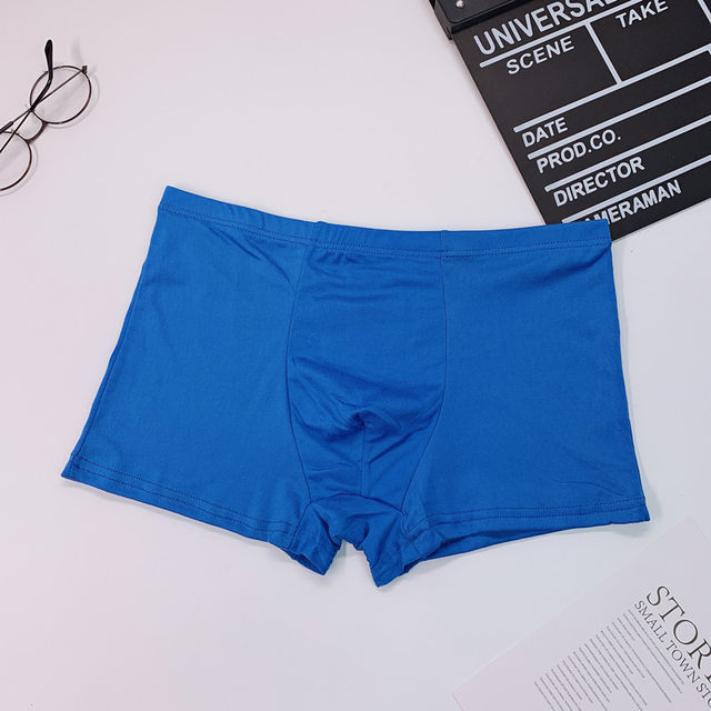 Men's solid color underwear, simple Korean fashion, summer sexy pants ...