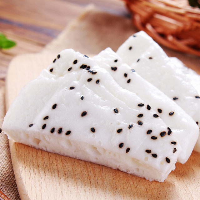 Ningbo fermented rice steamed buns, black sesame water tower cakes ...