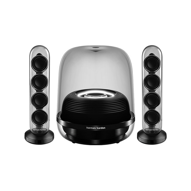 Harman Katon SoundSticks4 Crystal 4 Generation Bluetooth Speaker Home ...