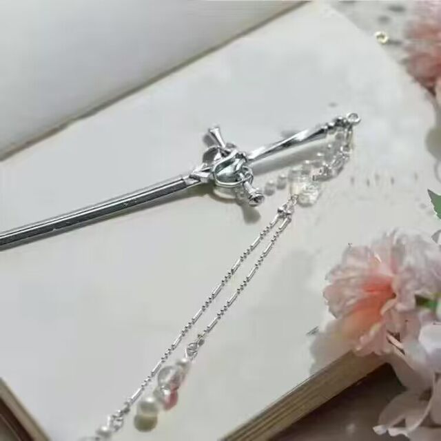 Ancient style Hanfu Sword Puppet New Chinese Cold Swords, you can pull ...