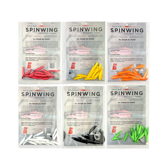 Spiral fletching competitive recurve bow compound bow competitive ...