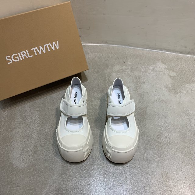 sgirl TWTW Japanese retro shallow Mary Zhen shoes female ins soft ...