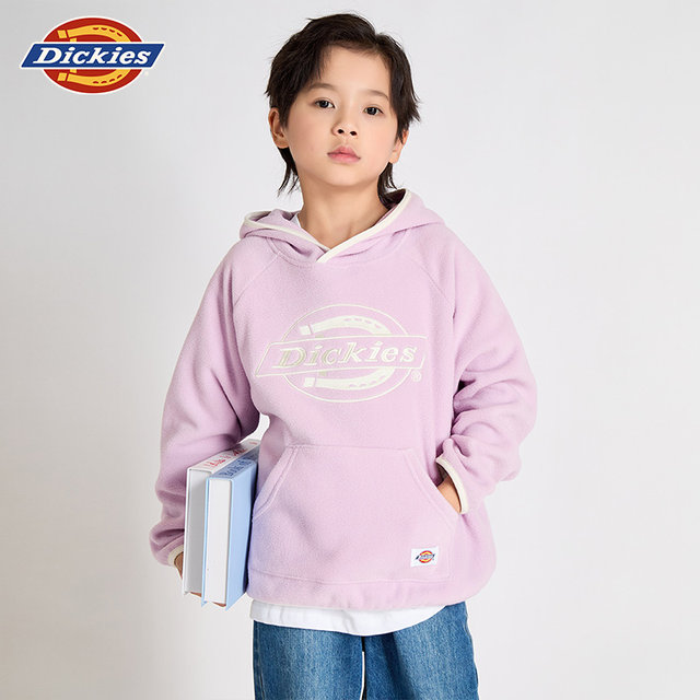 Dickies children's fashion wear versatile polar fleece hooded ...