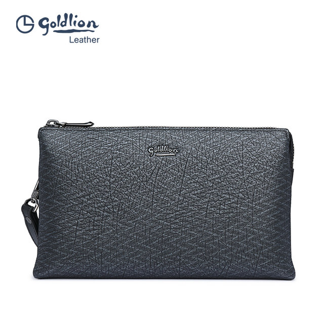 Jinli Laoskin leather new light luxury cowhide envelopes youth fashion ...