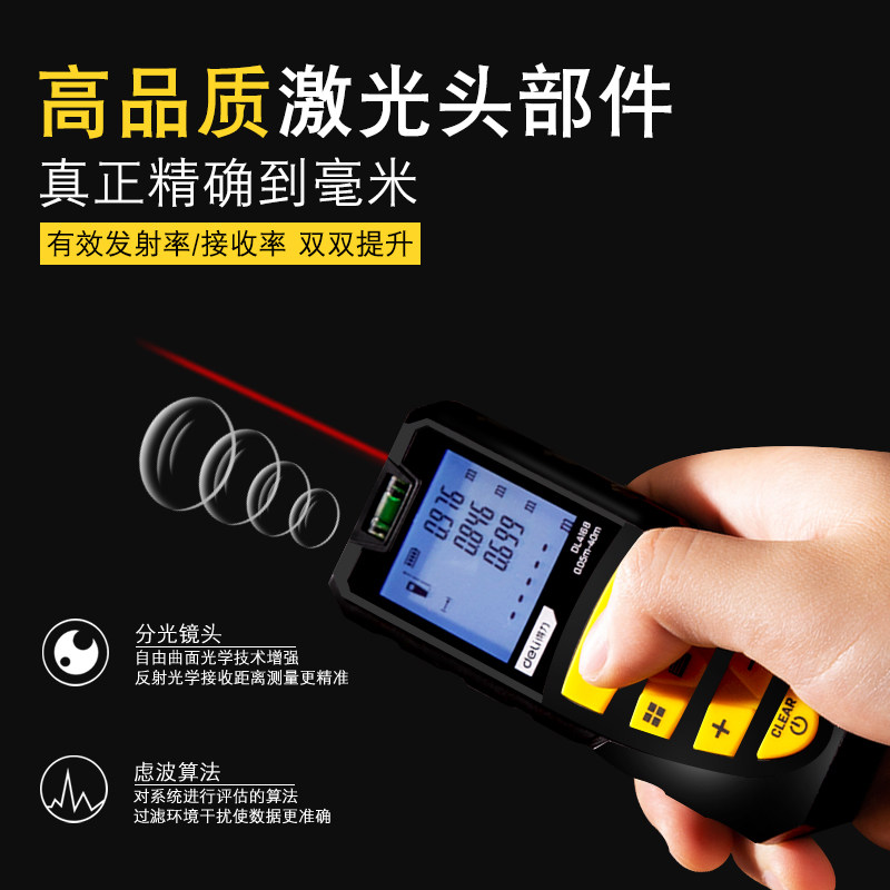 Powerful Handheld Infrared Laser Rangefinder - High-Precision ...