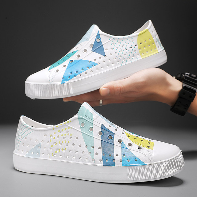 Hole shoes for women in summer outdoor sandals non-slip breathable ...