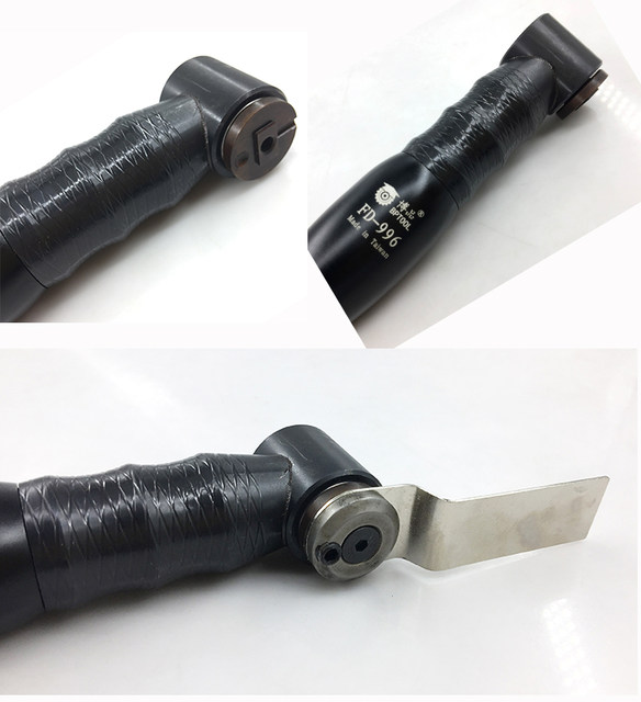 Pneumatic ultrasonic grinder left and right swing grinder front and ...