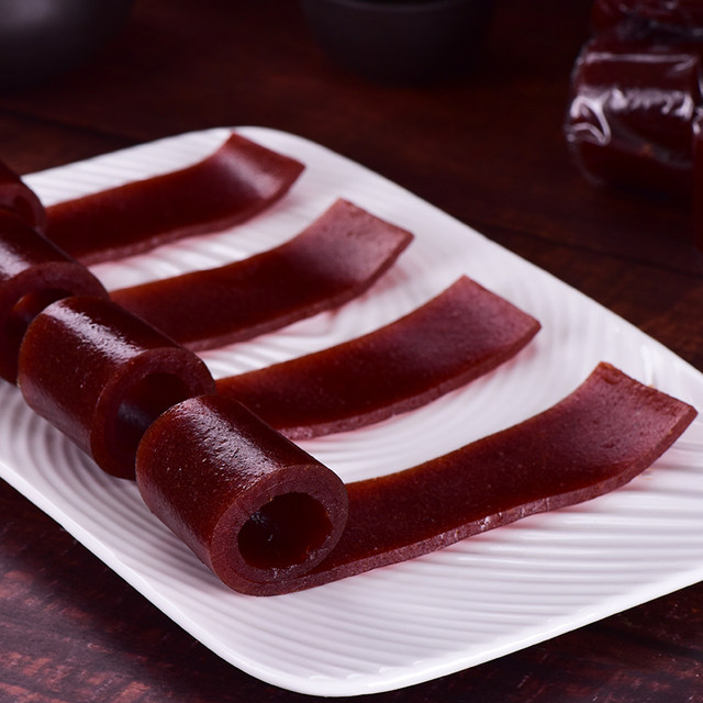 Hawthorn roll, appetizer roll, Beijing roll, hawthorn cake, fruit peel ...