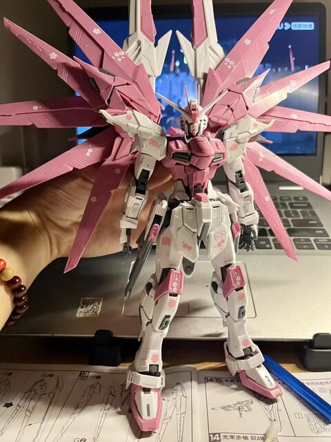 Taipan MG Sakura Freedom 2.0 magic modification 1/100 with cherry ...