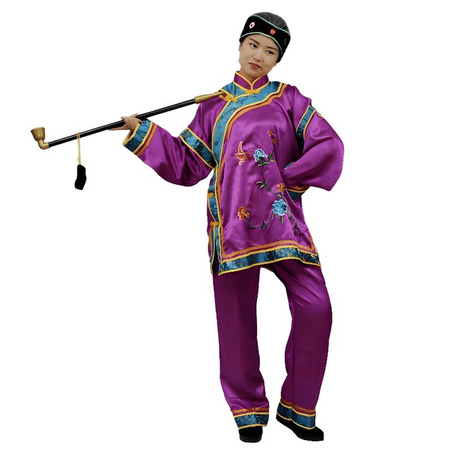 Matchmaker costume performance costume full set of funny cigarette pipe ...