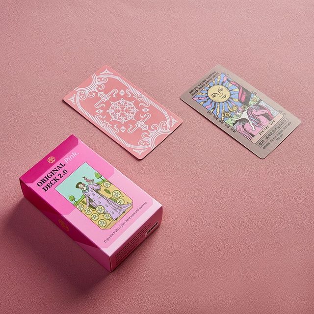 Genuine pastel Waite Chinese Luo card tower novice tower card mini with ...