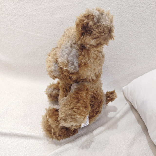 Scribbled dog plush toy jumping puppy doll doll sleeping cloth doll ...