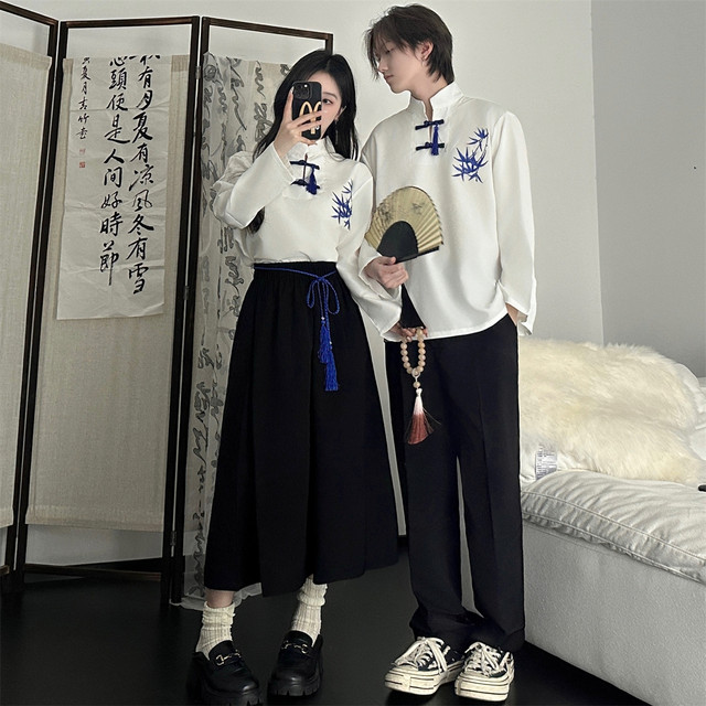 New Chinese style ancient Chinese style Hanfu Junior High School ...