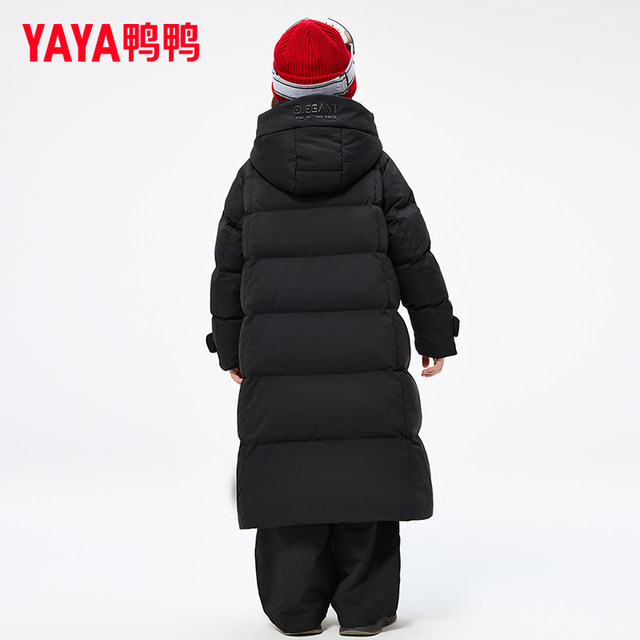Duck -duck children down jacket girls new students in winter long and ...