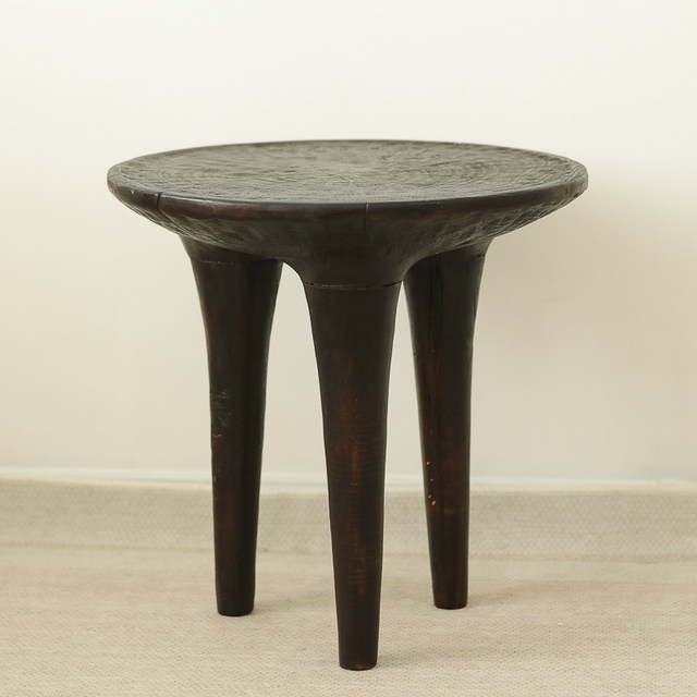 DIHOME round high-end medieval side table corner table coffee table ...