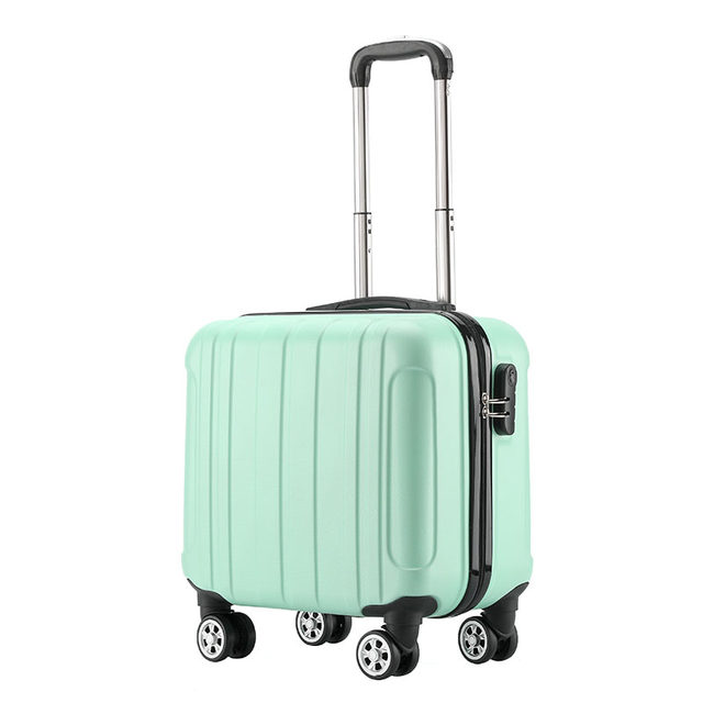 Logo customized suitcase for small women and men boarding travel ...