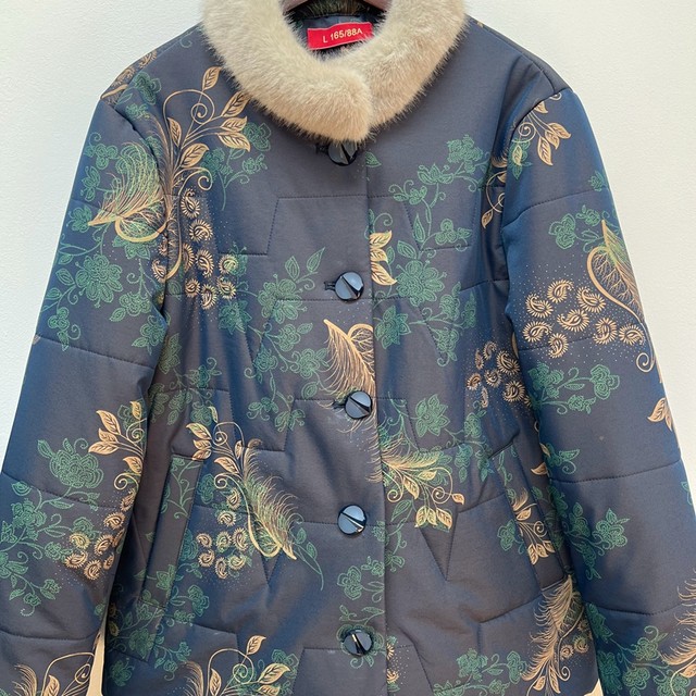 High -end winter grandma dress thickened down cotton jacket jacket ...
