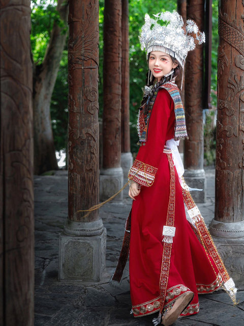 Best friend Miaojiang girl Miao ethnic costumes are popular original ...