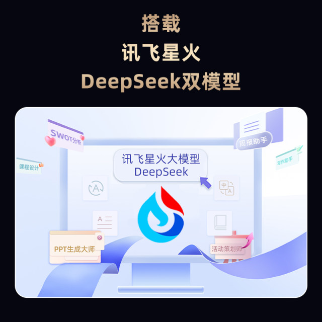 iFLYTEK Voice AI Smart Mouse M610 Mute DeepSeek-R1