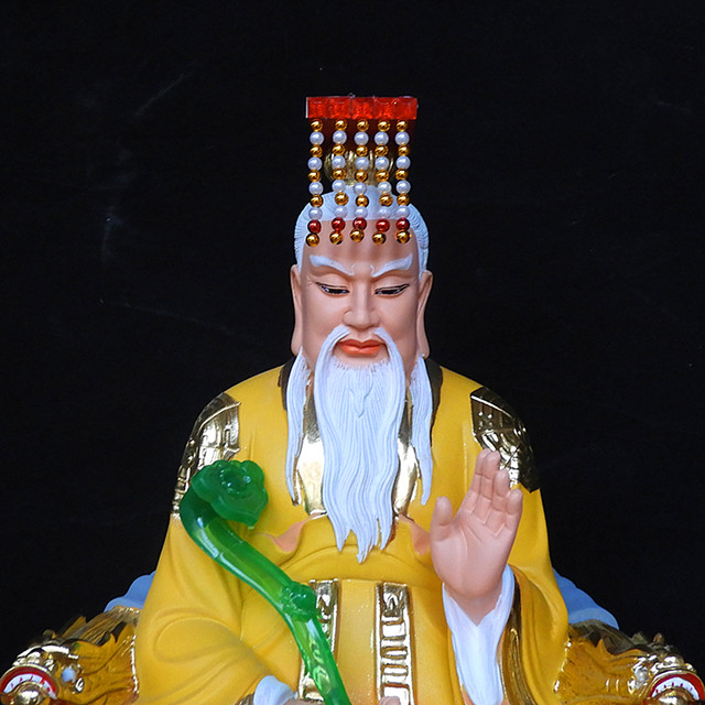 Donghua Emperor Divine God Statue of 12 -inch Painted Resin Buddha ...