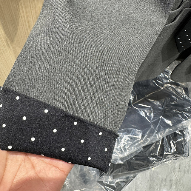 European Station 2025 early spring new style with polka dot scarf high ...