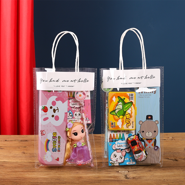 Send small toys to the whole class of kindergarten children, primary ...