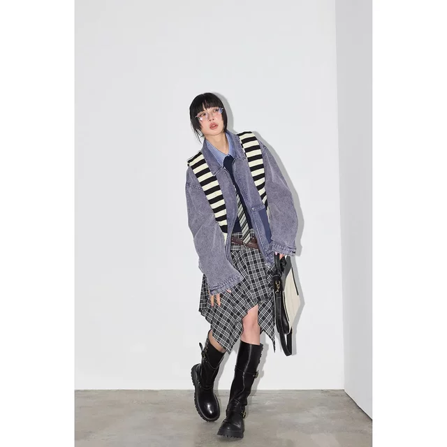 N-52TRW American style anti-destructive washing work jacket Detroit ...