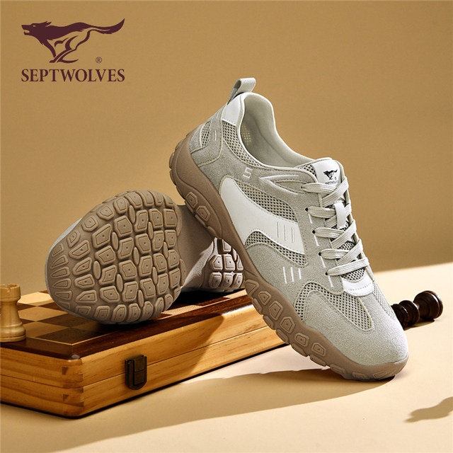 Septwolves Men's Shoes Sports Shoes Men's Winter Mesh Breathable Retro ...