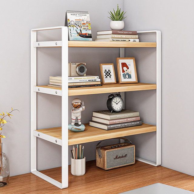Desktop storage rack multi-layer desk storage rack desk layered rack ...