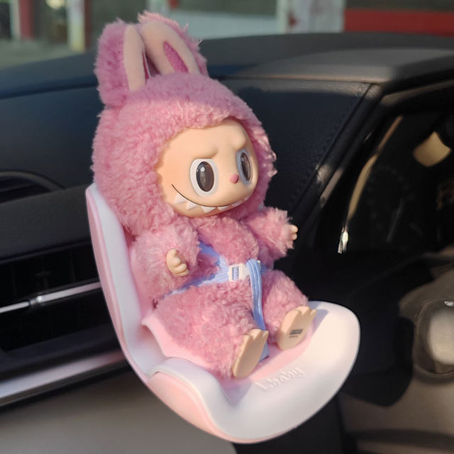 Labubu baby chair safety seat car air outlet decorative ornaments ...