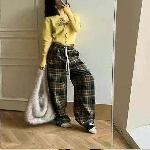 Advanced sensing soil embroidery grid plus velvet, thin -leg straight ...