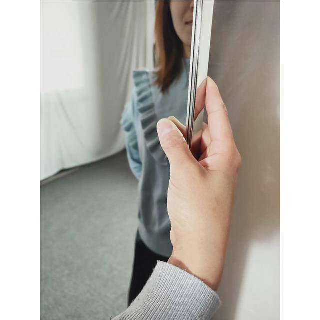 Mobile dance mirror with wheels can move home dance mirror full -body ...