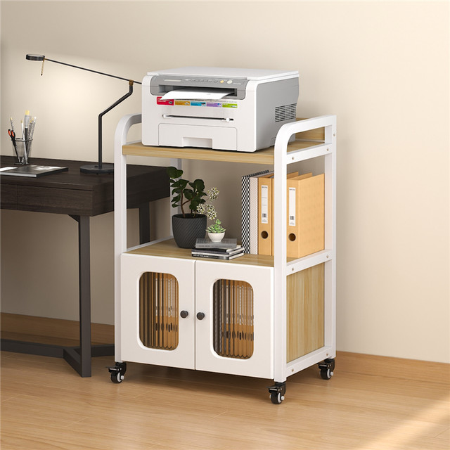 Printing rack office standing rack landing multi -layer bookshelves ...