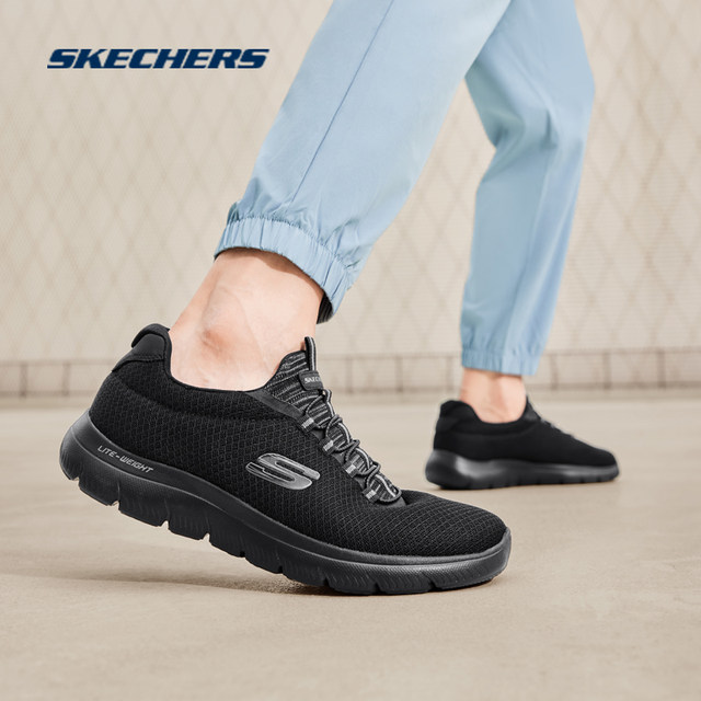 Skechers 2025 autumn men's casual sports lightweight comfortable ...