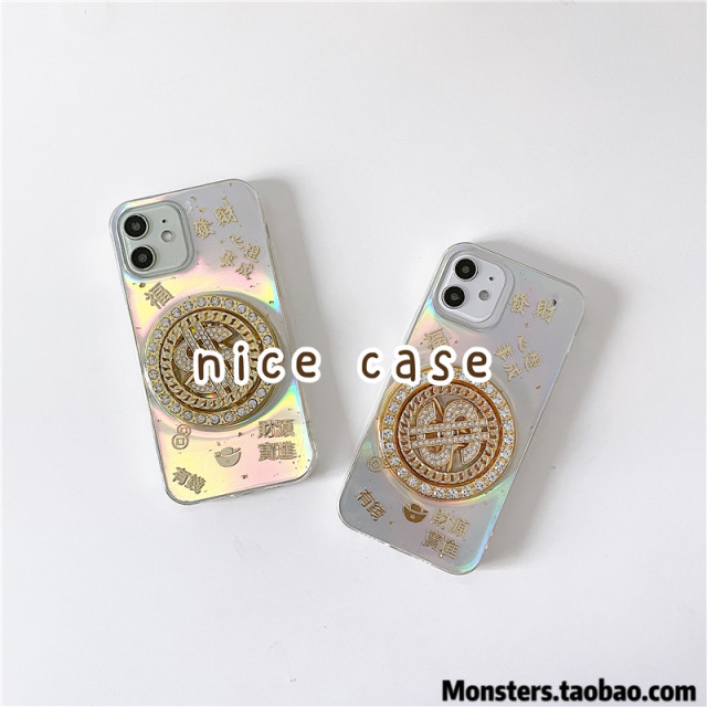 Laser rotating dollar bill suitable for Xiaomi 12X 11ultra mobile phone case 10s youth cc9pro ...