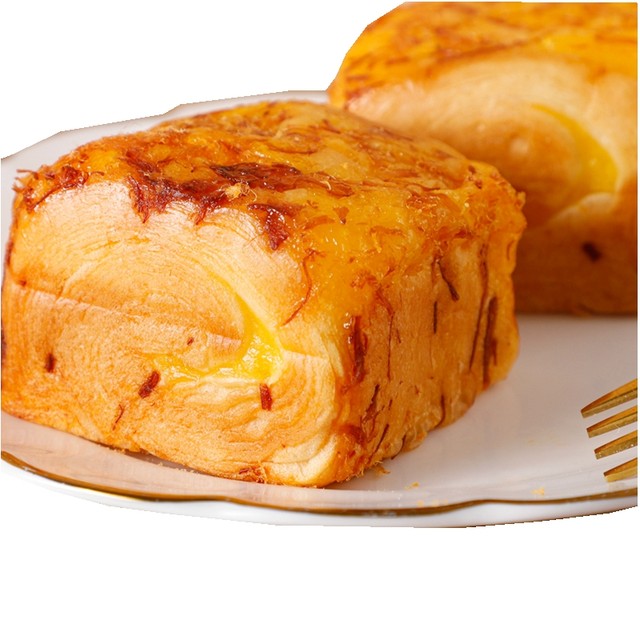 Aifeibao salty cheese and meat floss flavored bread hand-shredded toast ...