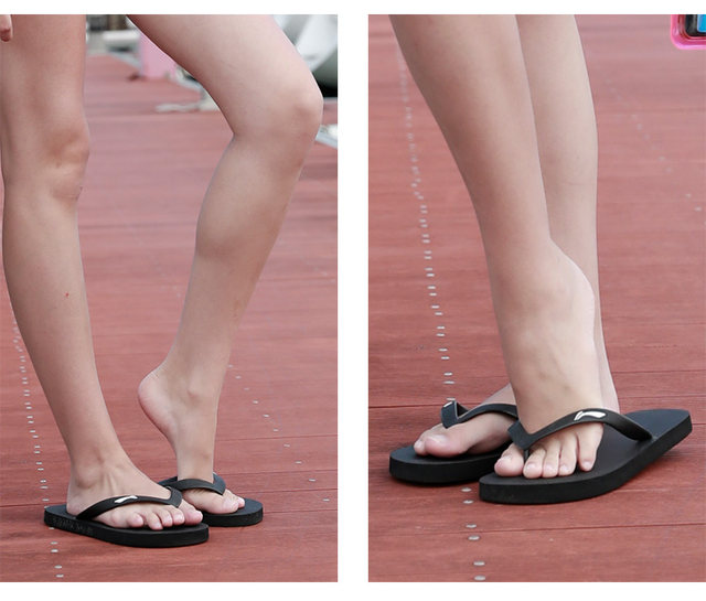 2025 new Li Ning flip flops for men and women summer anti-slip wear ...