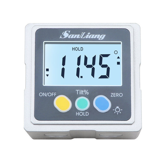 Japanese three-quantity high-precision digital inclination meter box ...