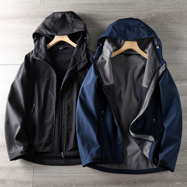 Technology three-proof fabric! Outdoor soft shell! Composite fleece ...