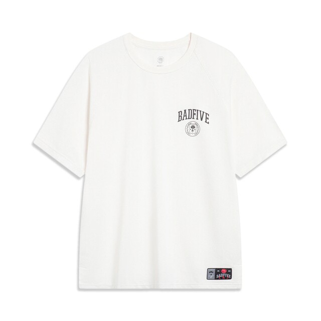 Li Ning T-shirt men's 2023 autumn new anti-Wu BADFIVE men's loose ...