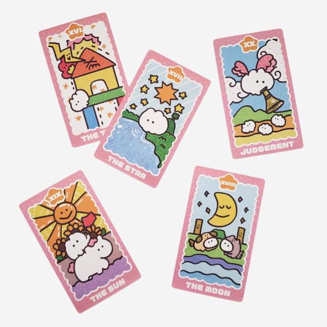 Genuine Mok Mok Chan Tarot Waite Taluo card 127 oracle card board game