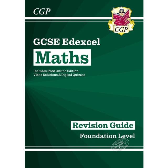 CGP GCSE Maths Edexcel Revision review set - Foundation original book ...
