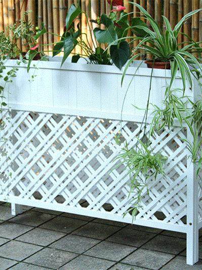 Outdoor flower trough flower stand coffee restaurant partition indoor ...