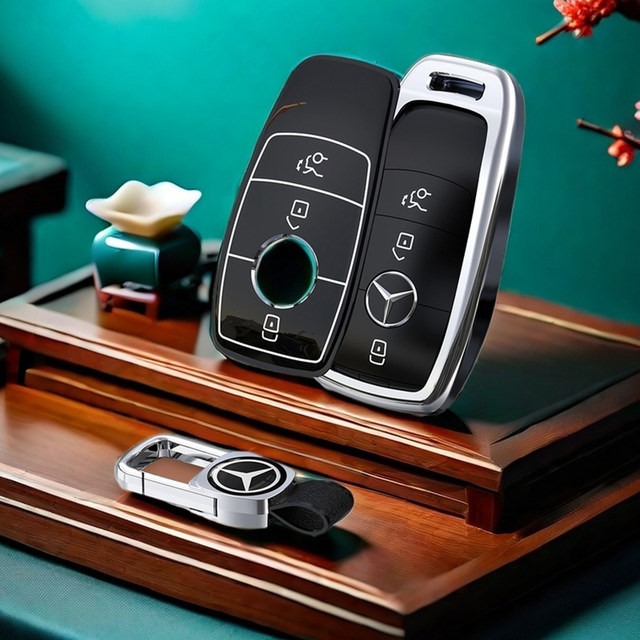 Mercedes Benz c260l key cover e300l car glc300 shell a200 package glc metal glb new gle350/gls ...